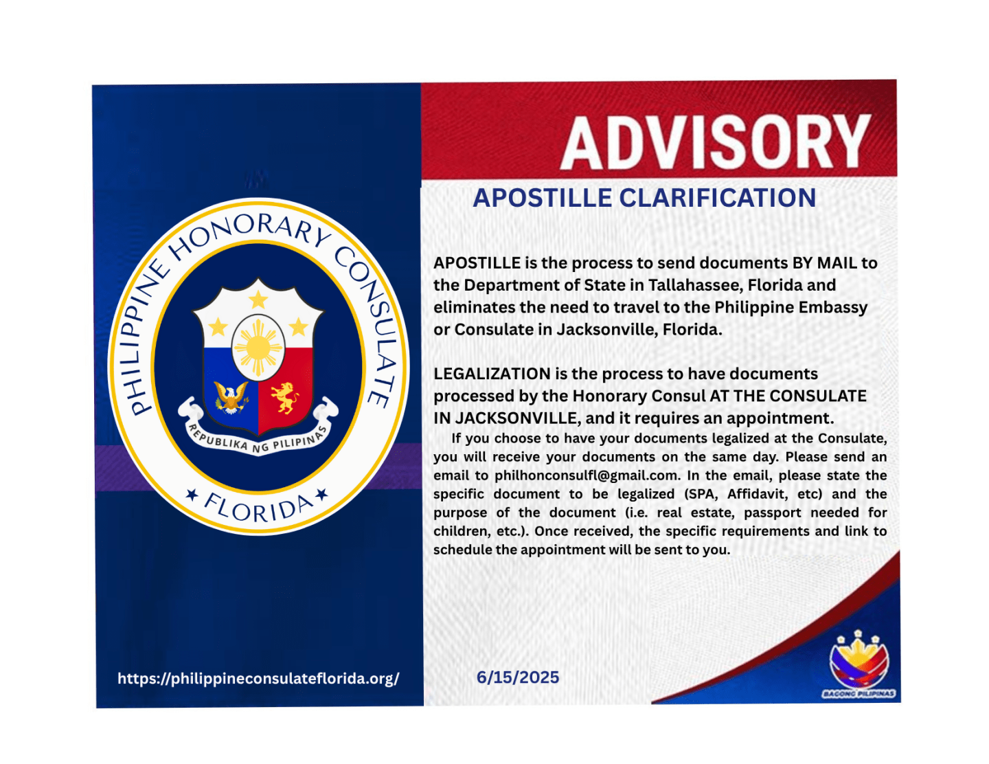 Philippine Consulate in Florida – Promoting Filipino and American ...